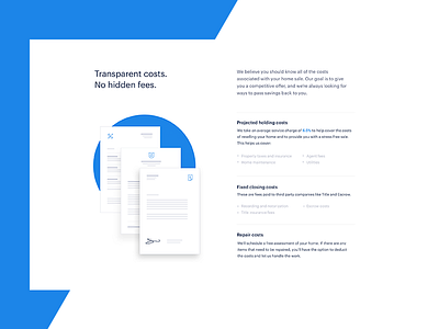 Section layout by Nicolas Solerieu for Opendoor Design on Dribbble