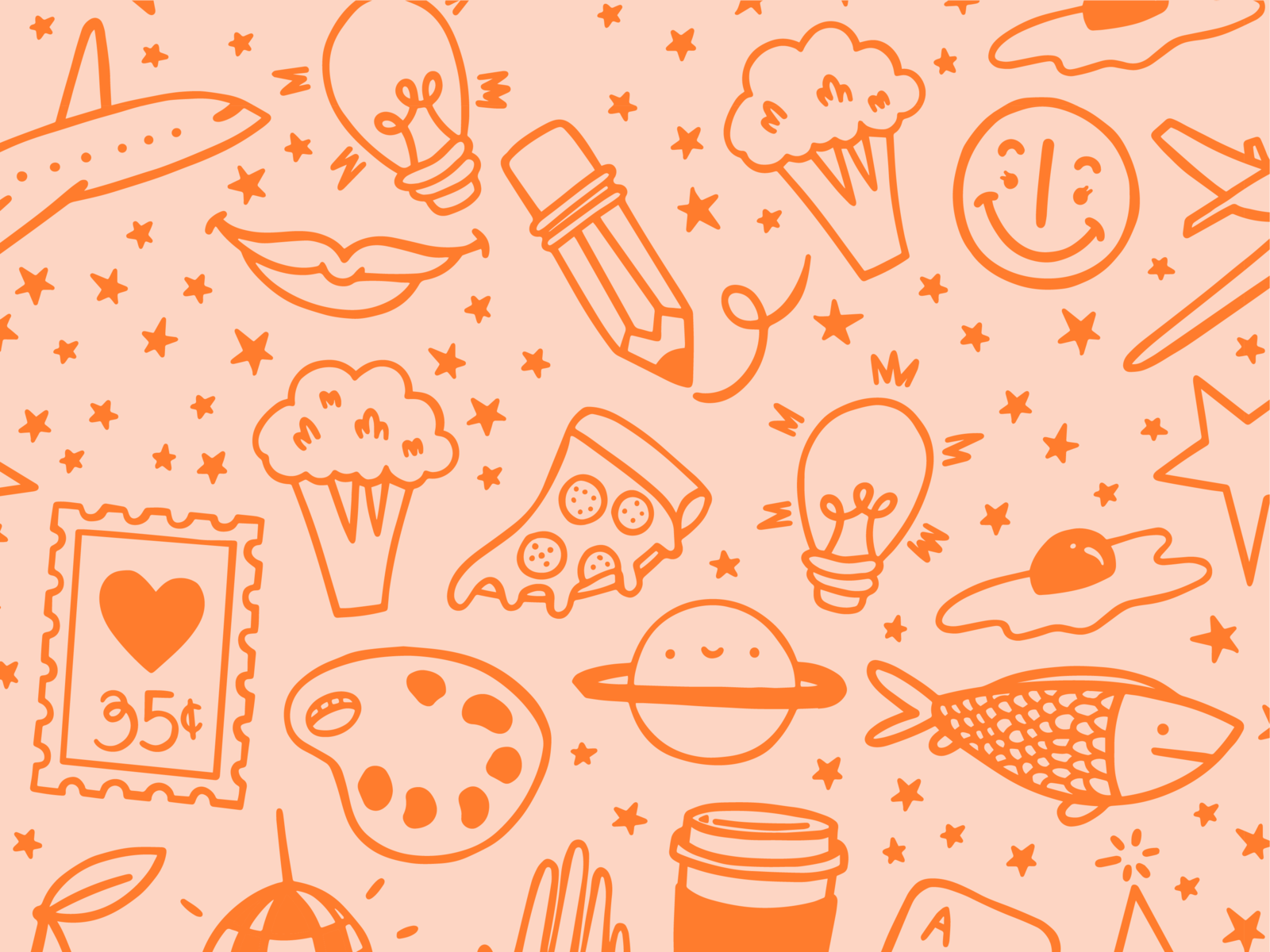 Personal Pattern by Em the Creative on Dribbble