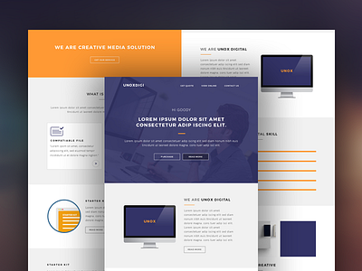 Promote your service to your client with email by Ardy on Dribbble