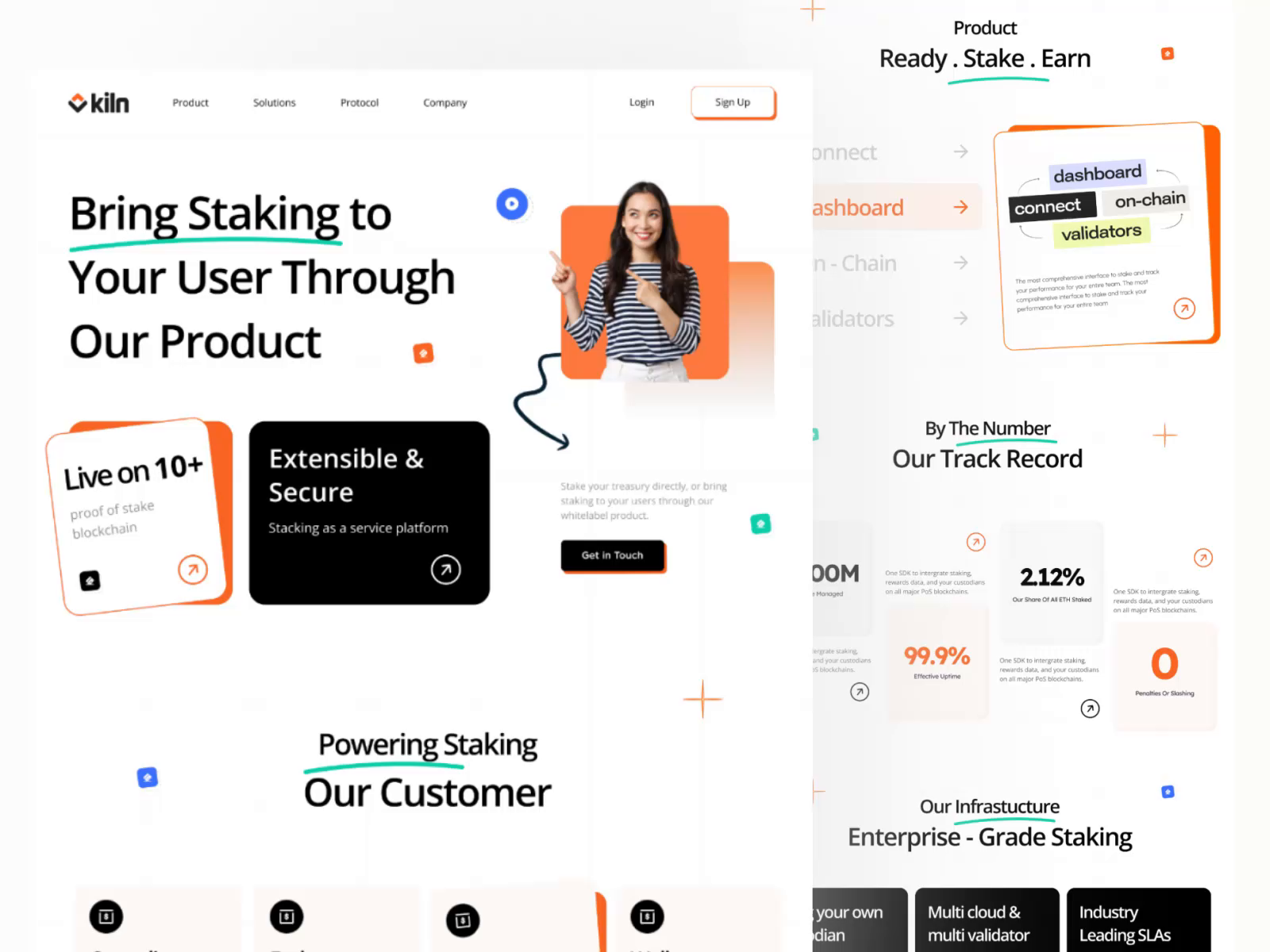 Kiln - Staking Website Re-design Animated by Bella Meillenia for ...
