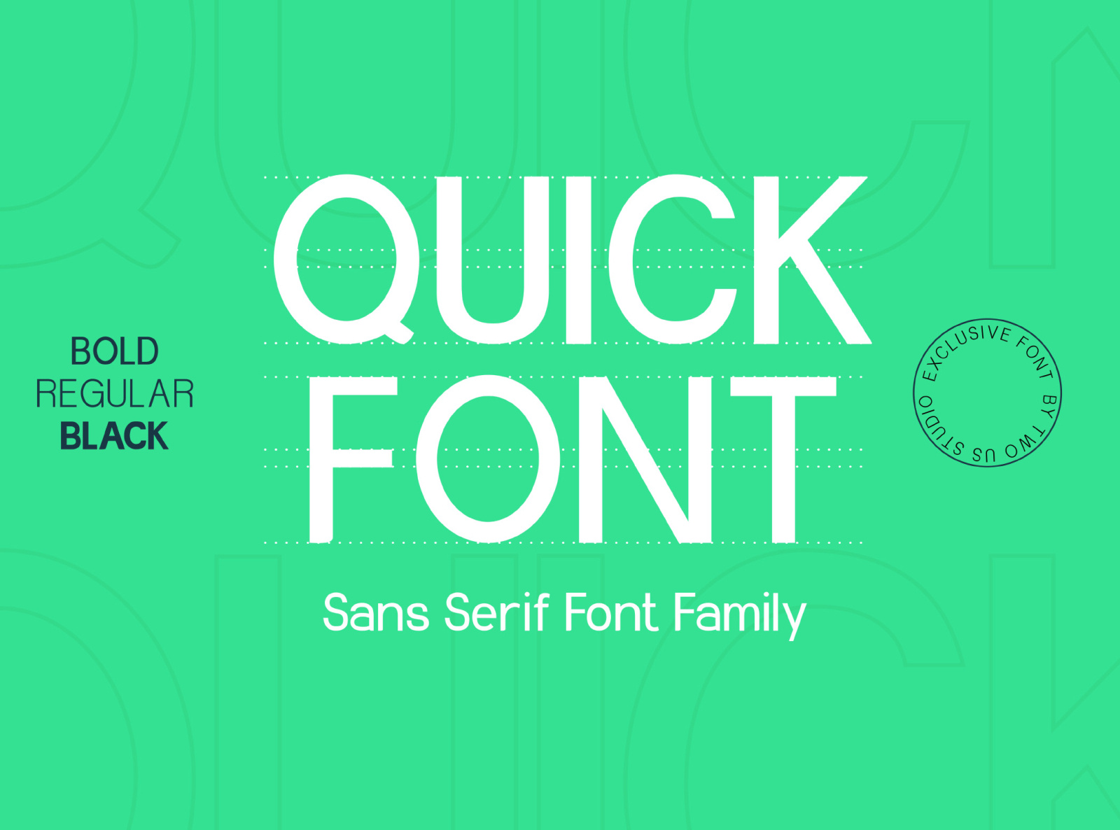 FREE DOWNLOAD!!! QUICK - SANS SERIF FAMILY FONT by Twous Labs on Dribbble