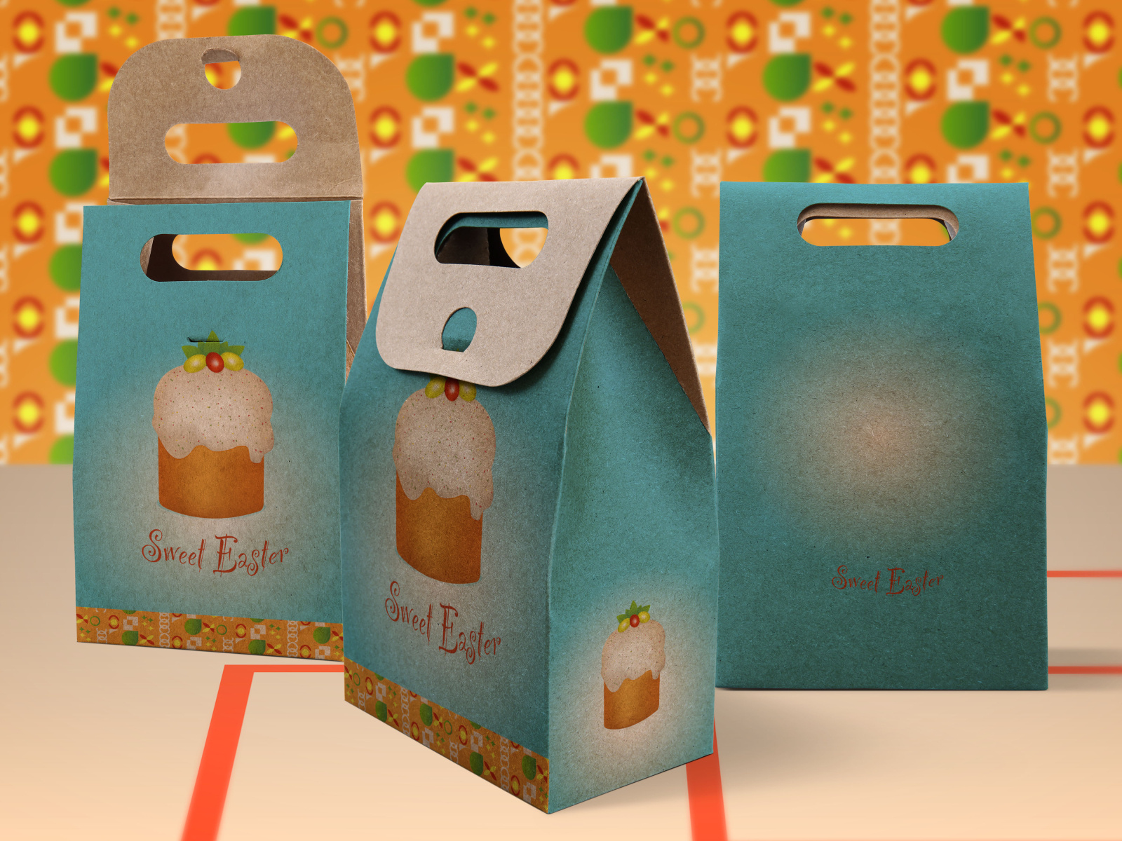 Illustration for Easter package by Hanna on Dribbble