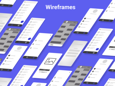 Safe Message UI/UX Design (Wireframes) by Mahdi Soleymani on Dribbble