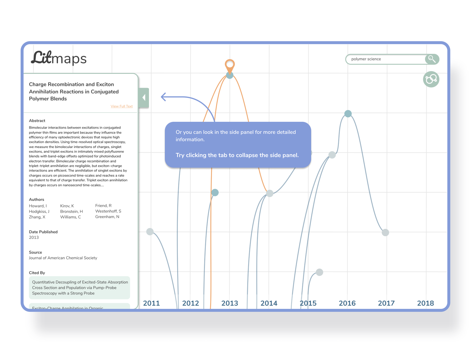 LitMaps Onboarding by Melissa Law on Dribbble