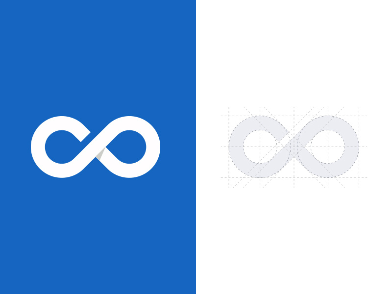 Infinity Logo by Icon 54 on Dribbble