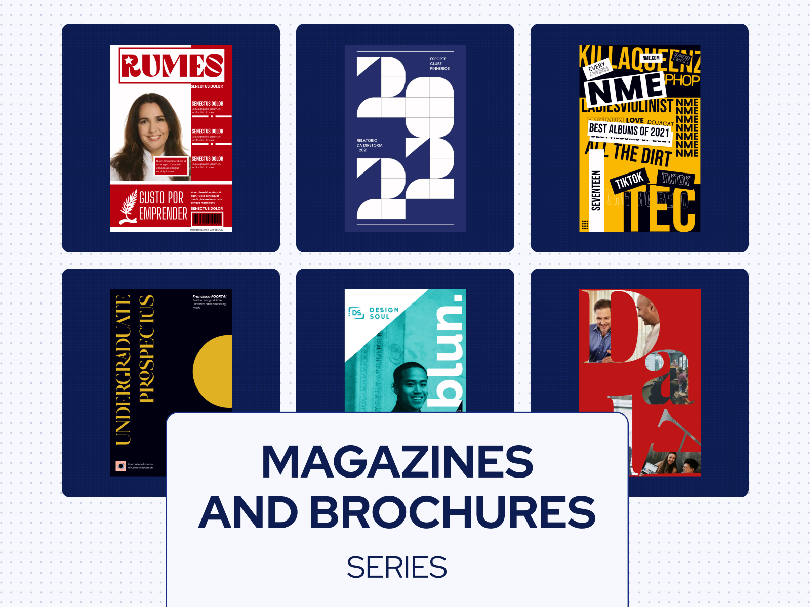 Magazines and Brochures by Yuliya Kosenko on Dribbble