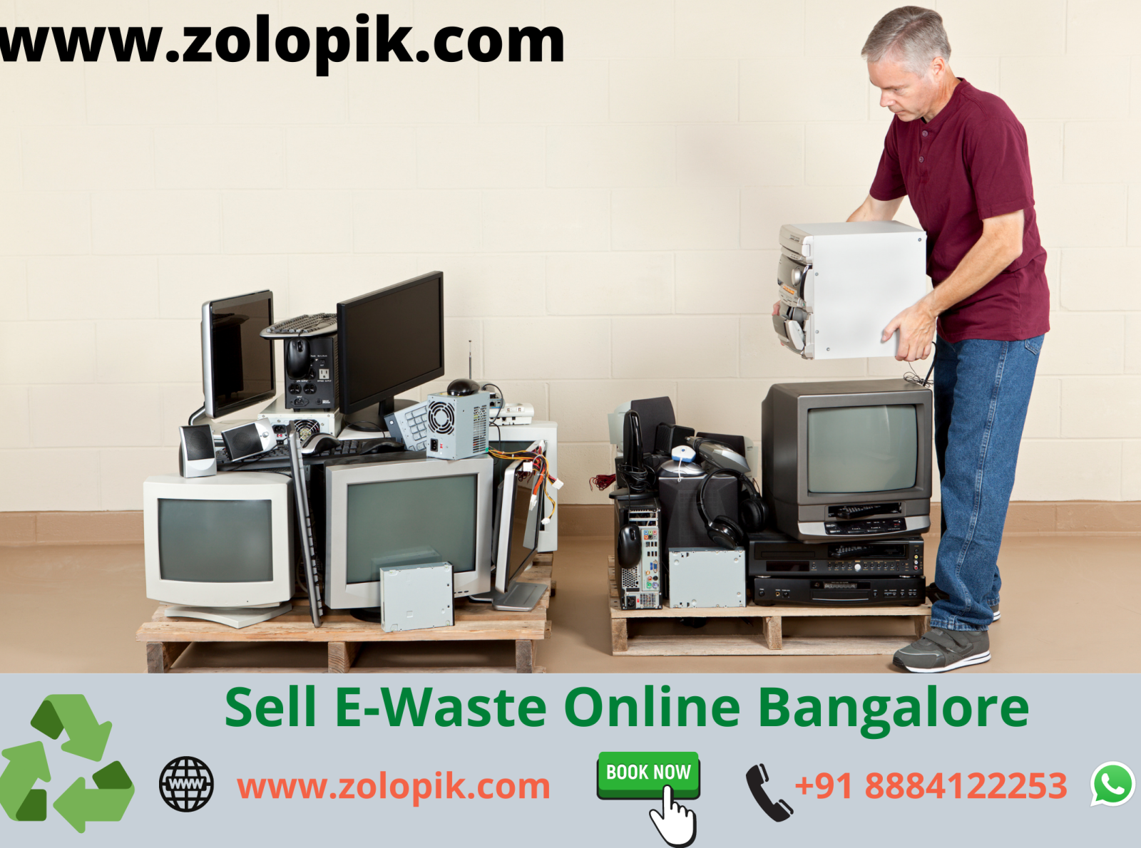 Sell E-Waste Online Bangalore by zolopik MKT on Dribbble