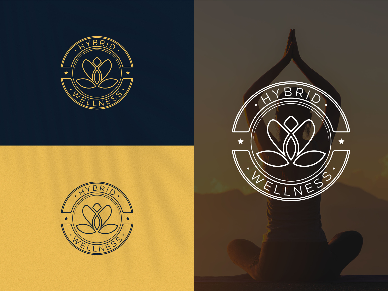 Wellness Logo by Pictorial Pen on Dribbble