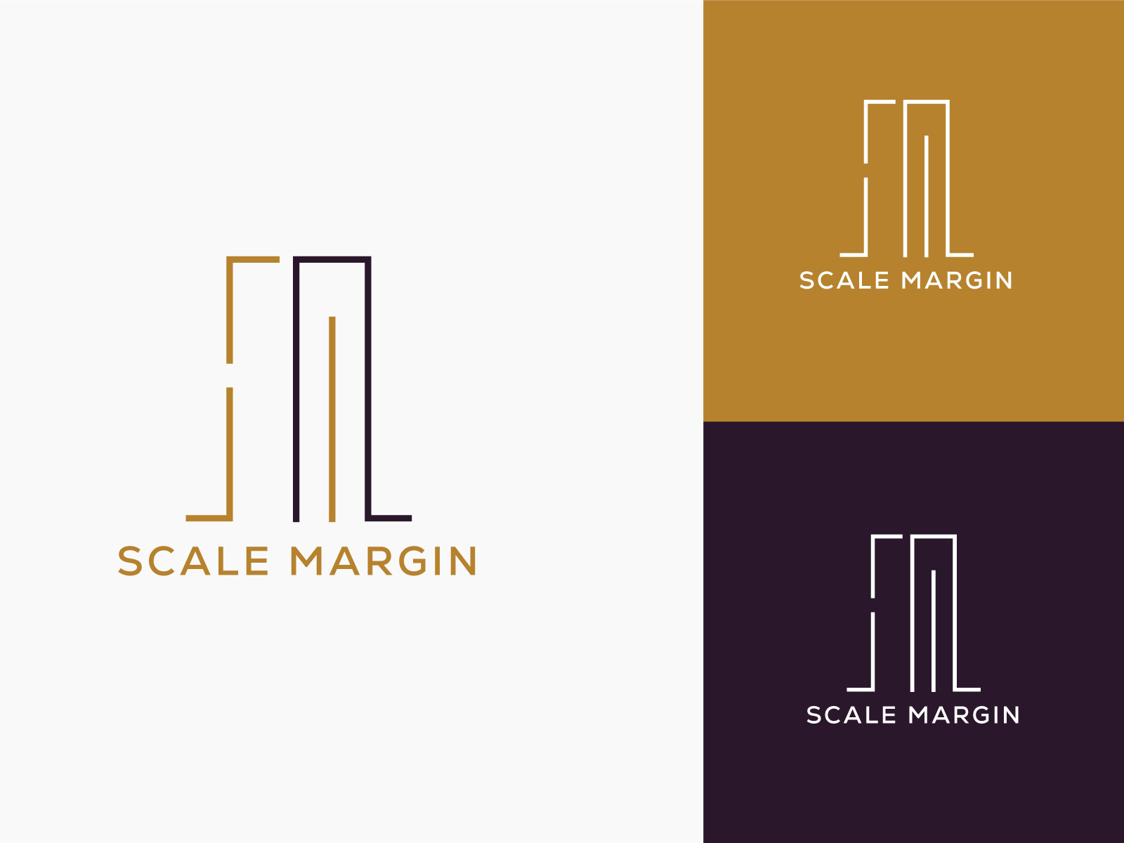 Scale Margin Logo by Pictorial Pen on Dribbble