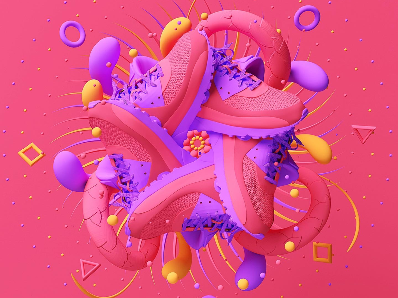 3D repetition by PJ Richardson on Dribbble