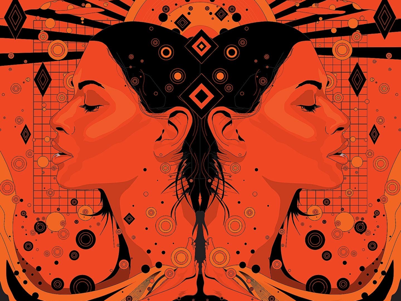 Vector symmetry by PJ Richardson on Dribbble