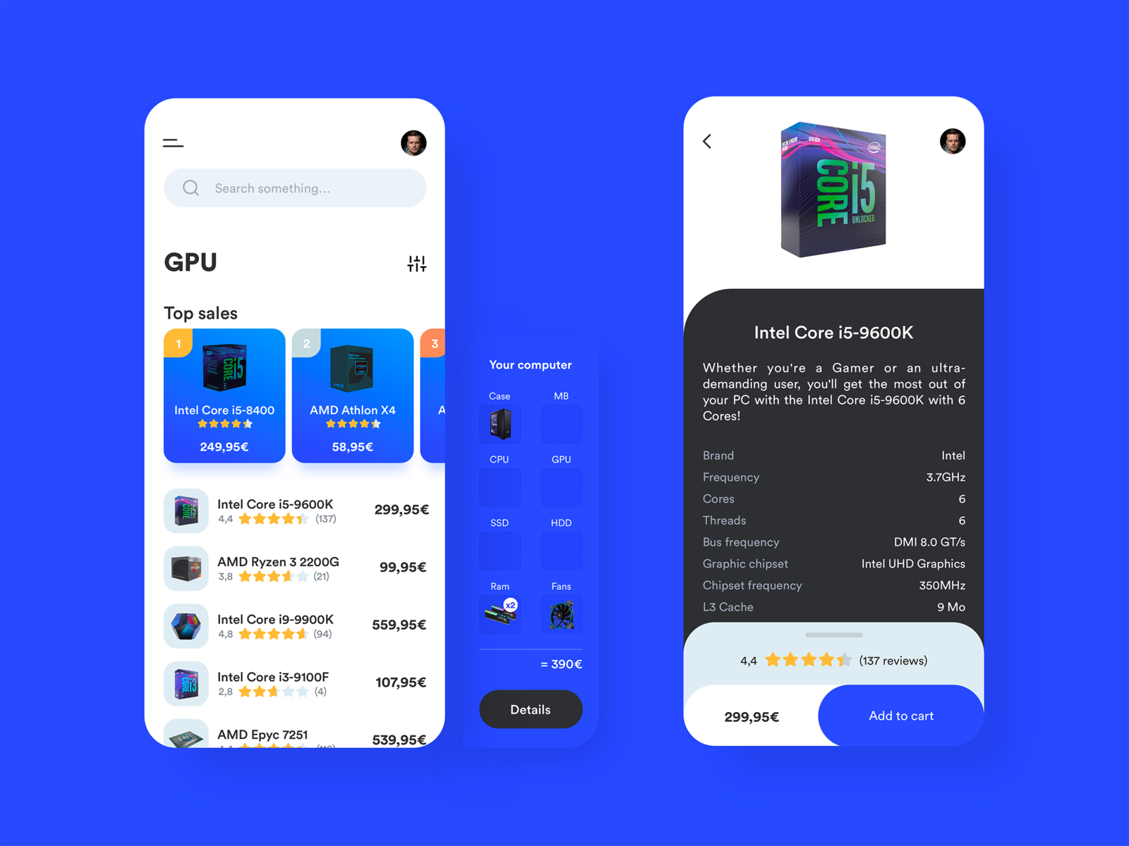 PC shop exploration by Florent Simon on Dribbble