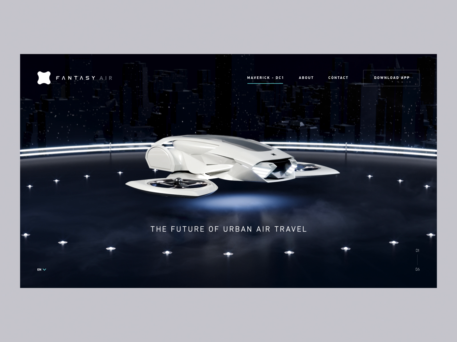 Urban Air Mobility by Mark Dearman for FΛNTΛSY on Dribbble