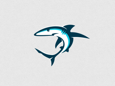 blue shark by Mersad Comaga on Dribbble