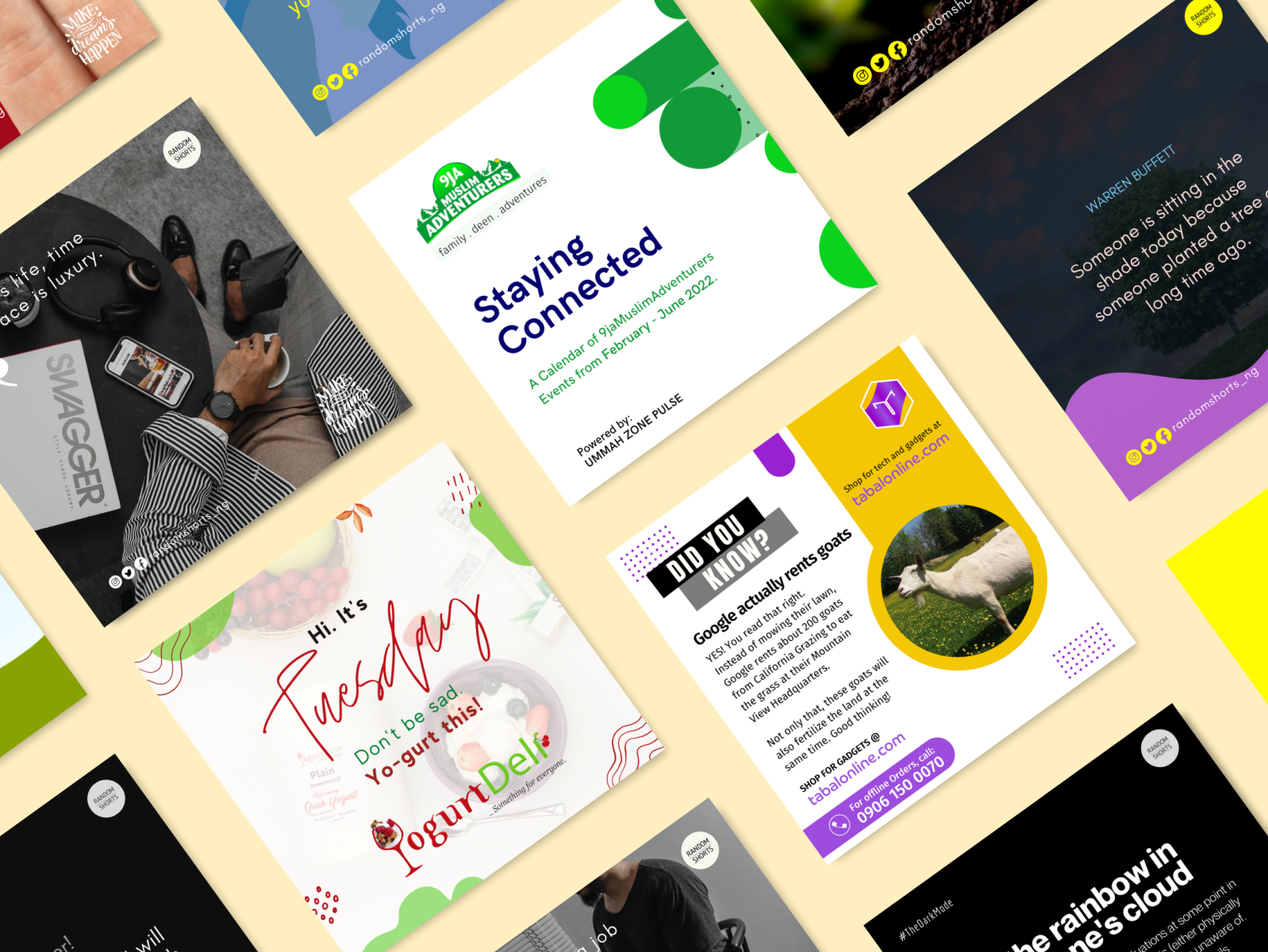 Photo Squares by MotivateToSales on Dribbble