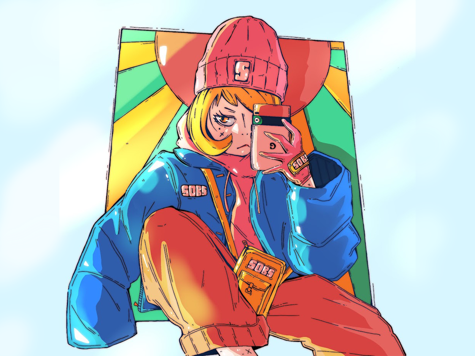 SOBS Girl by Thien Vu on Dribbble