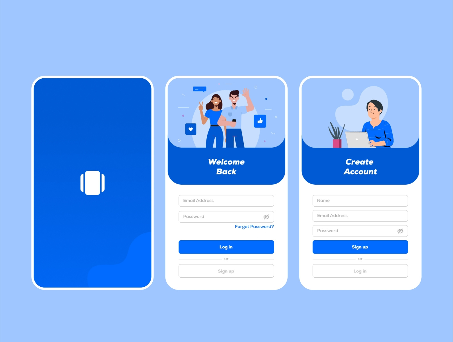 A Fintech Signup Screen by SULYMAN ABDULMAJEED on Dribbble
