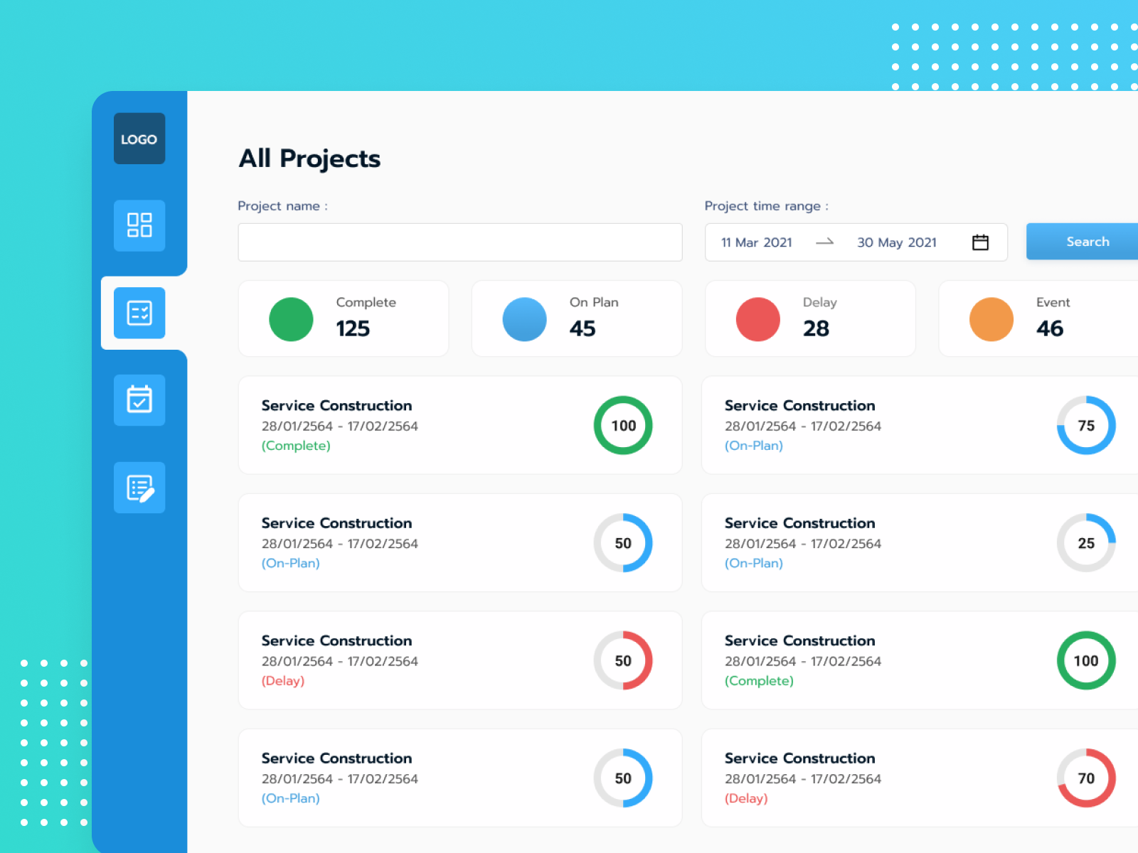 Project Management by Chanathip Saeyang on Dribbble
