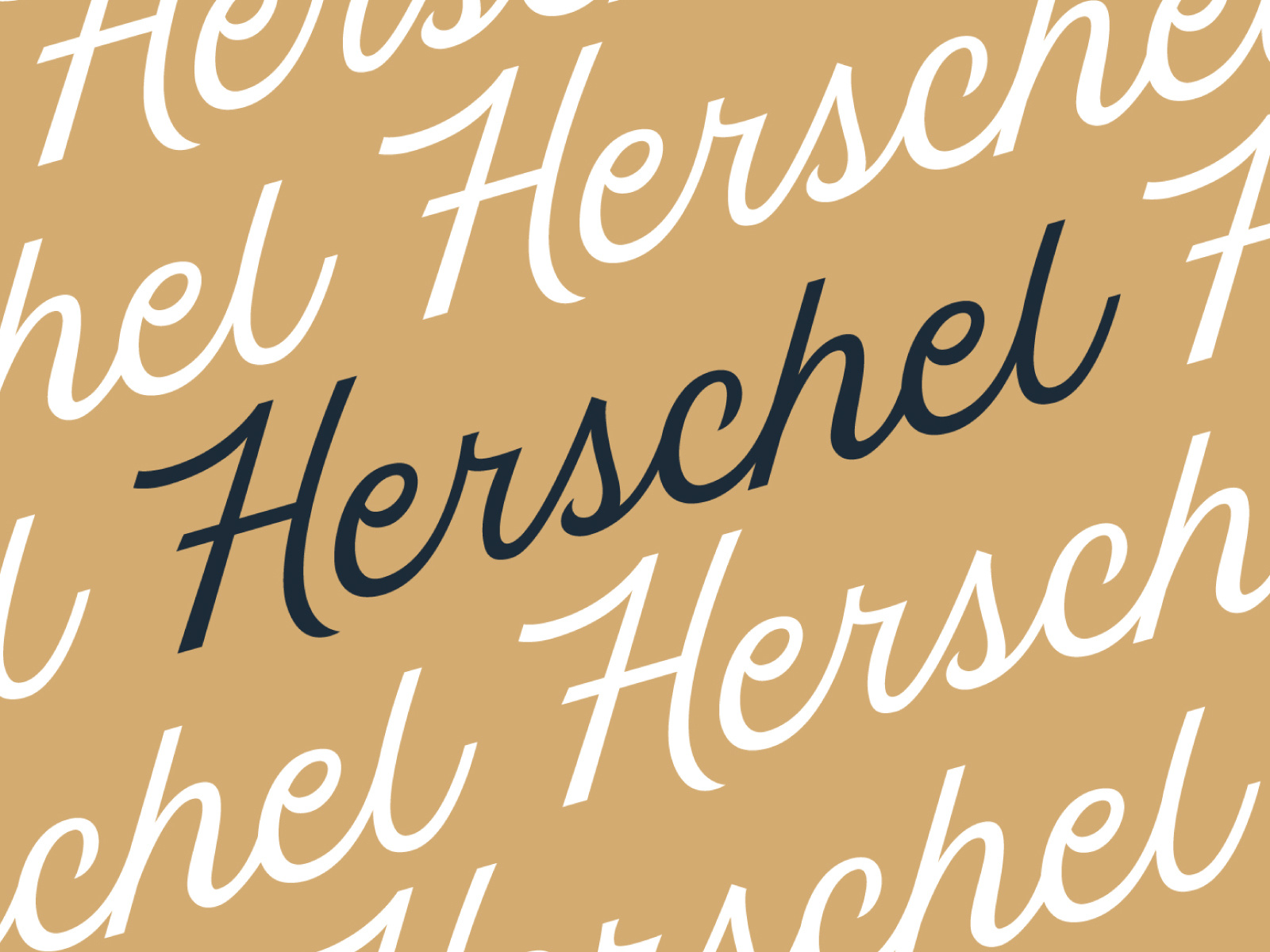 Herschel Lettering by Jeremy Vessey on Dribbble