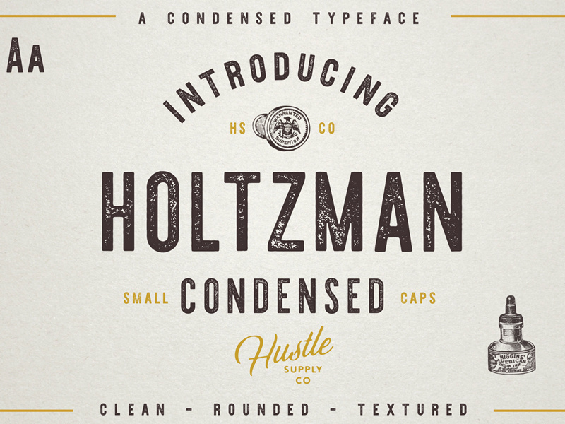 Holtzman (The Artisan Collection) by Jeremy Vessey on Dribbble