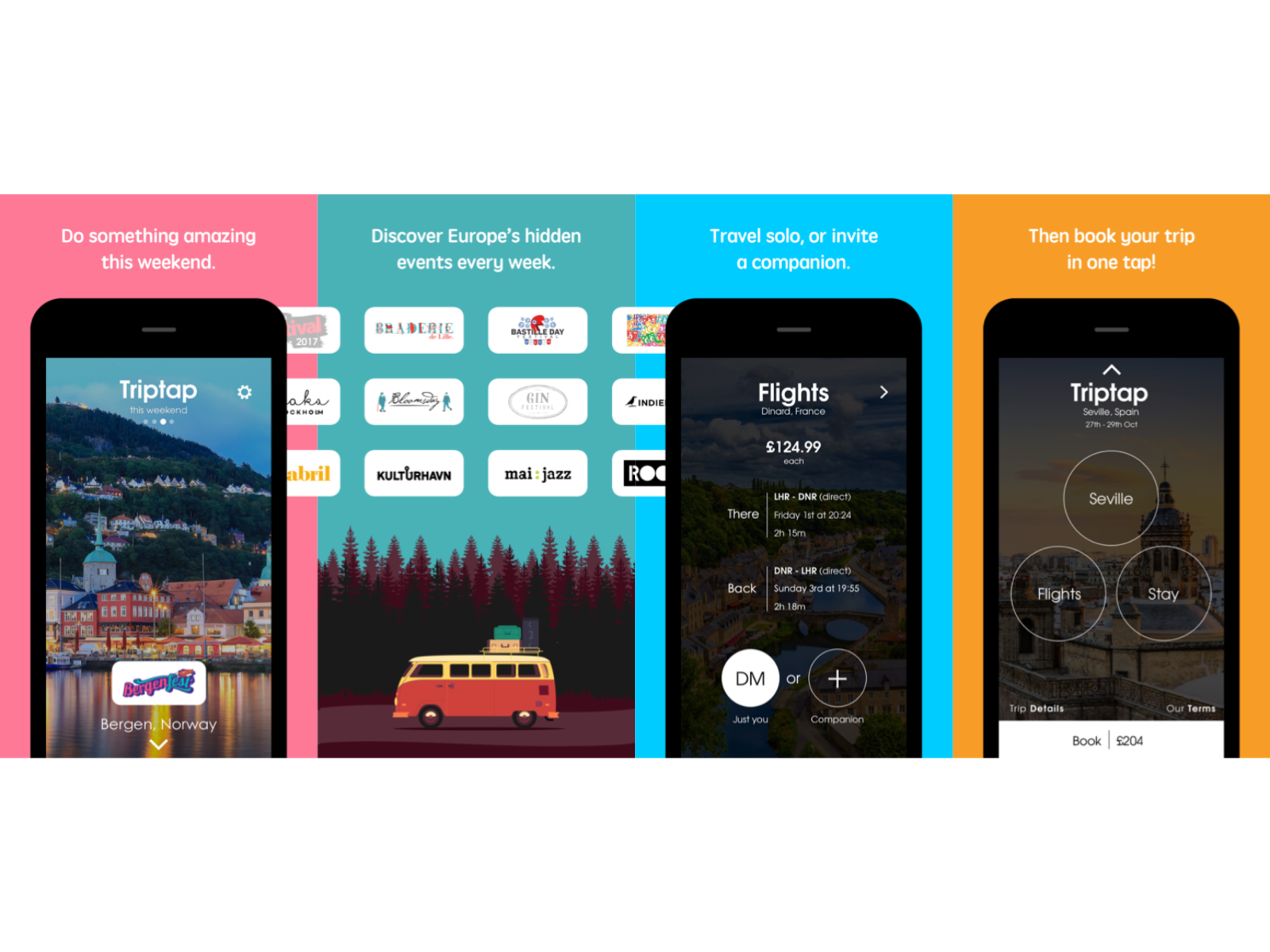 Triptap: App Store Screenshots by Dave Marsden on Dribbble