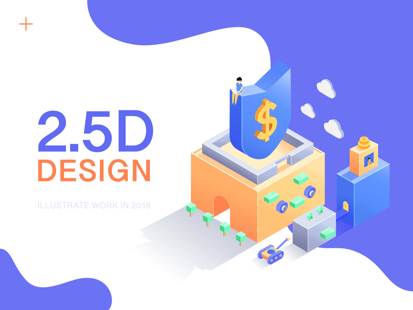 2.5d by 小卒 Pawn Tiny on Dribbble