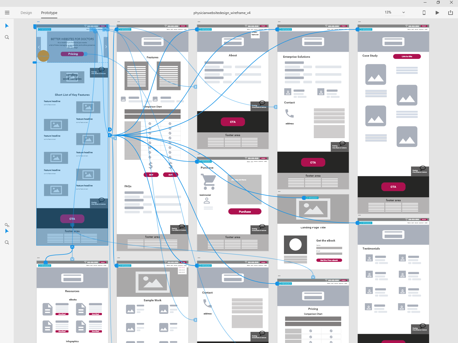 Snapshot of Wireframe #WIP by Scott Sanok on Dribbble