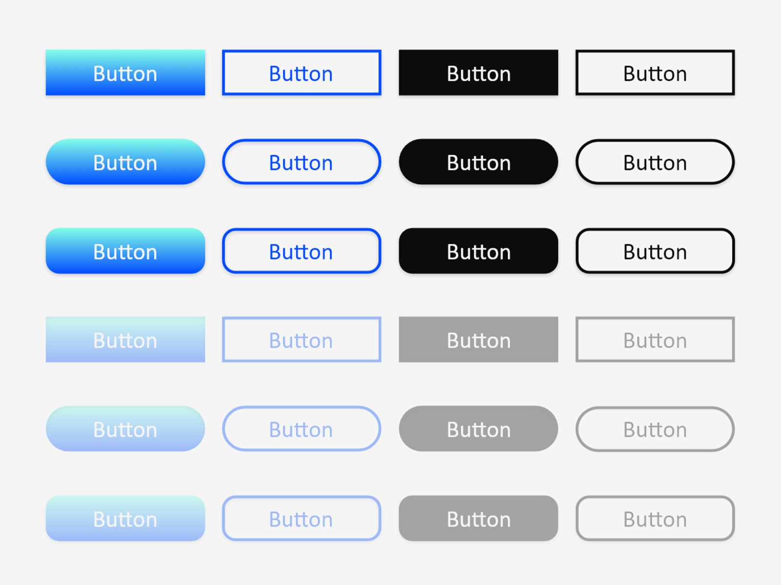 Daily UI Design Challenge #83 - Button by Brandt Elliott on Dribbble