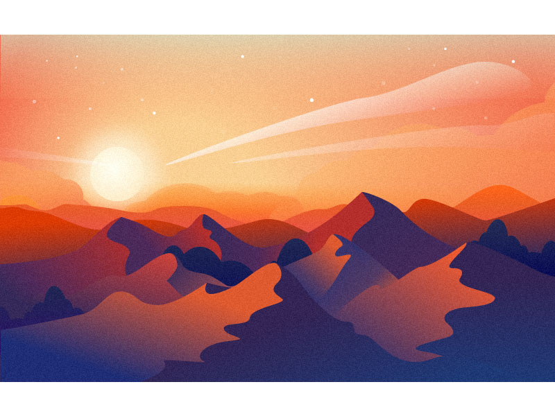 scenery by Sharon on Dribbble