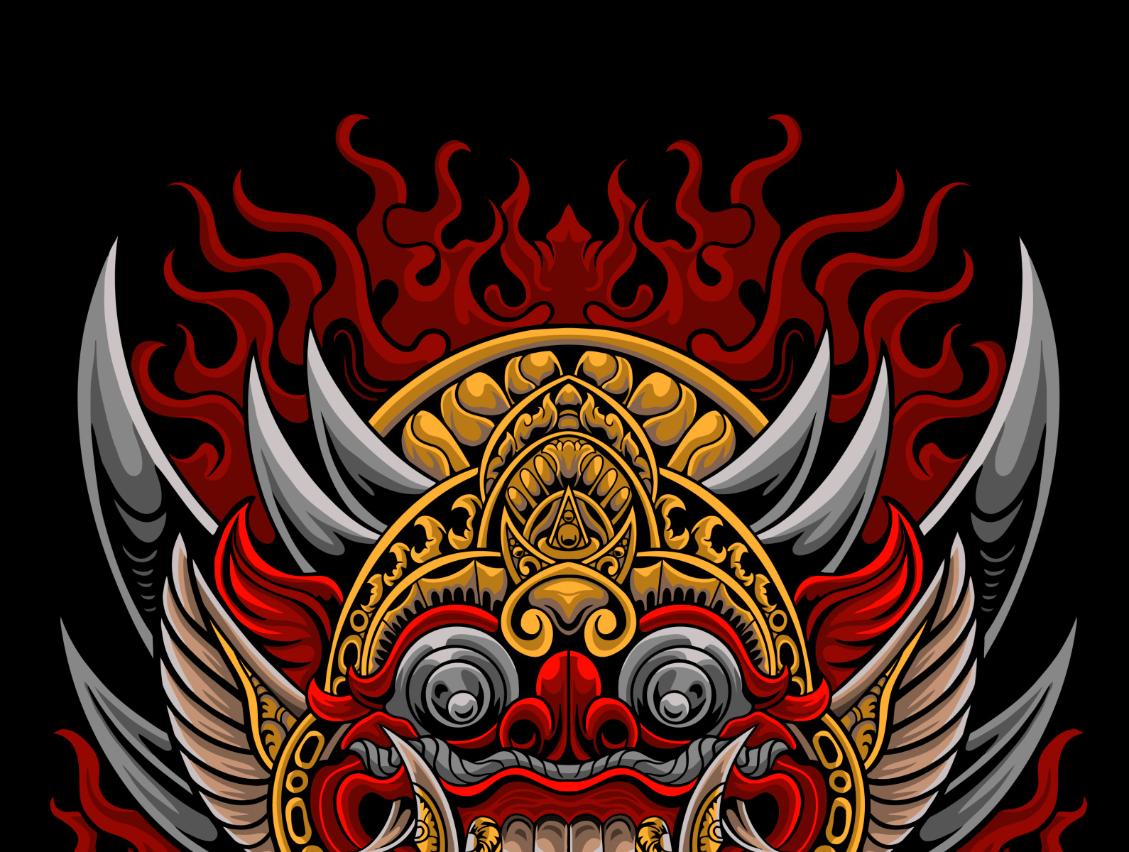 balinese barong design by seniwent_artwork on Dribbble
