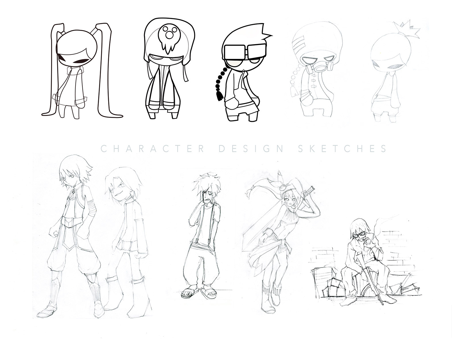 Character Design Sketches by Catherine Ang on Dribbble