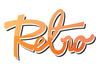 Retro Logo by Aaran Casey on Dribbble