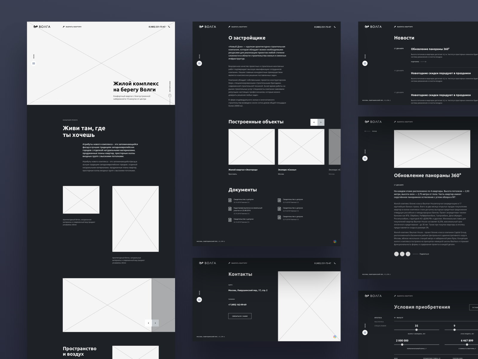 Wireframes by Оlya Pisareva on Dribbble