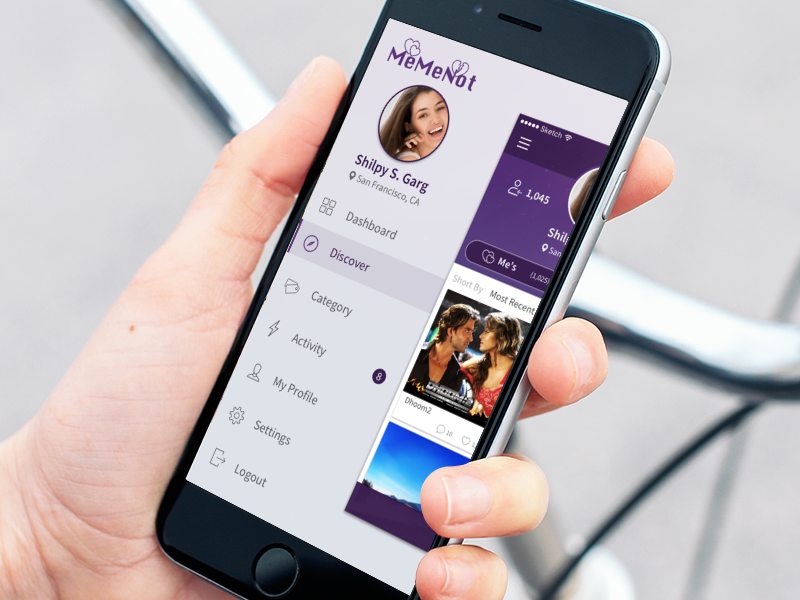 Open Nav Menu by UX Design Master on Dribbble