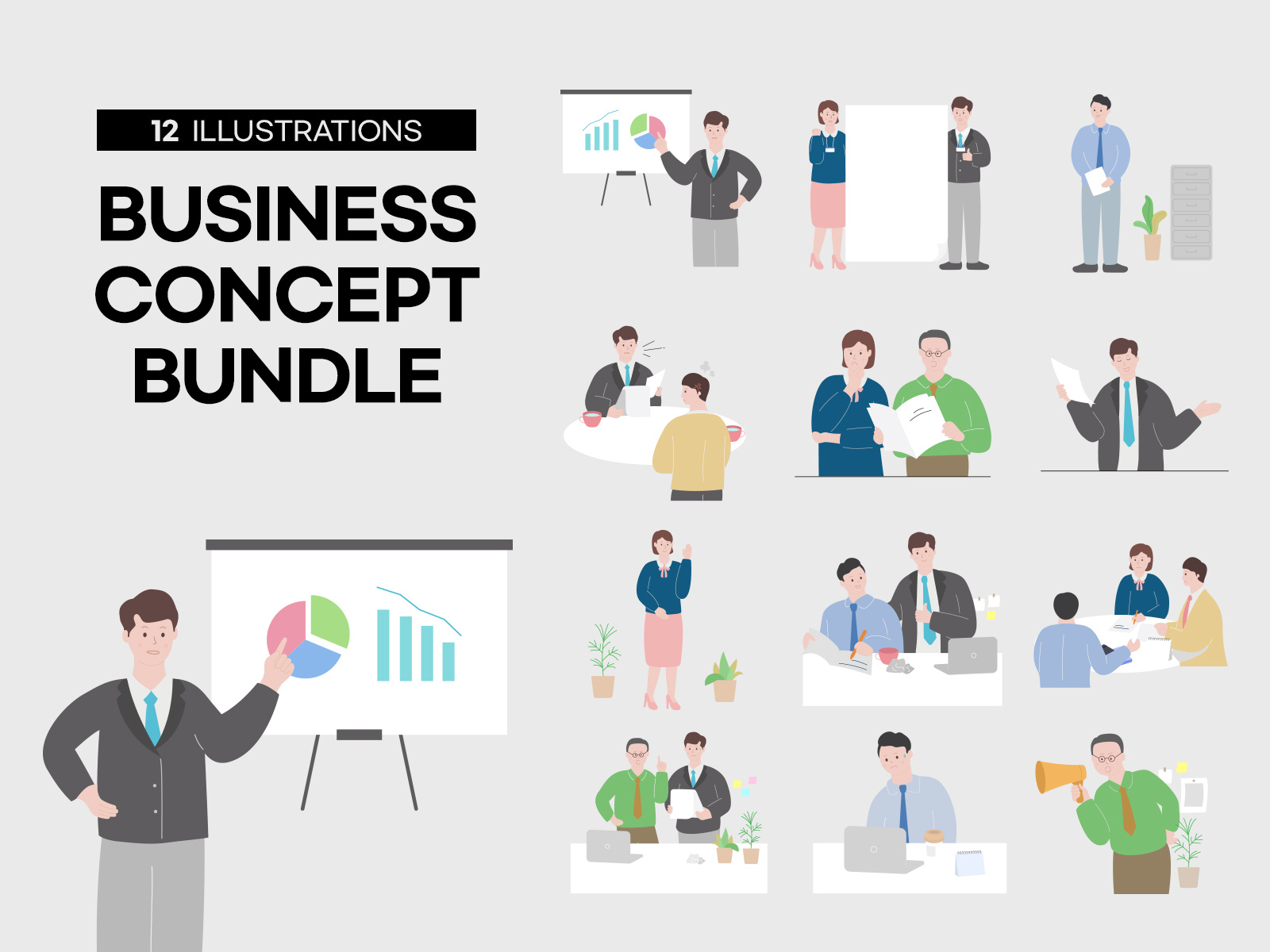 BUSINESS CONCEPT BUNDLE by Design Present on Dribbble