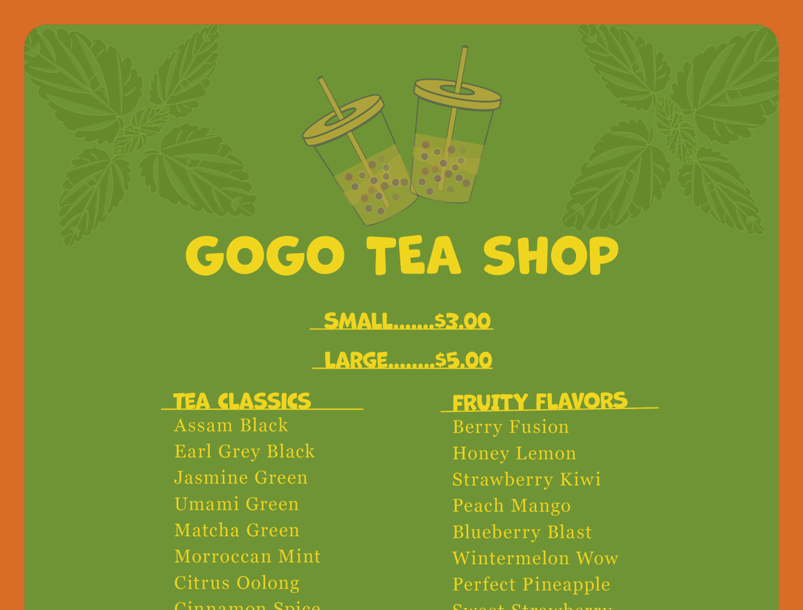 Tea Shop Menu Design By Sharon LeBlanc On Dribbble tea-shop-menu-design-by-sharon-leblanc-on-dribbble