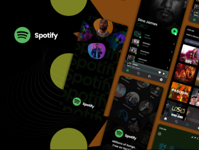 Spotify App Redesign Challenge by Samyak Infotech Pvt. Ltd on Dribbble