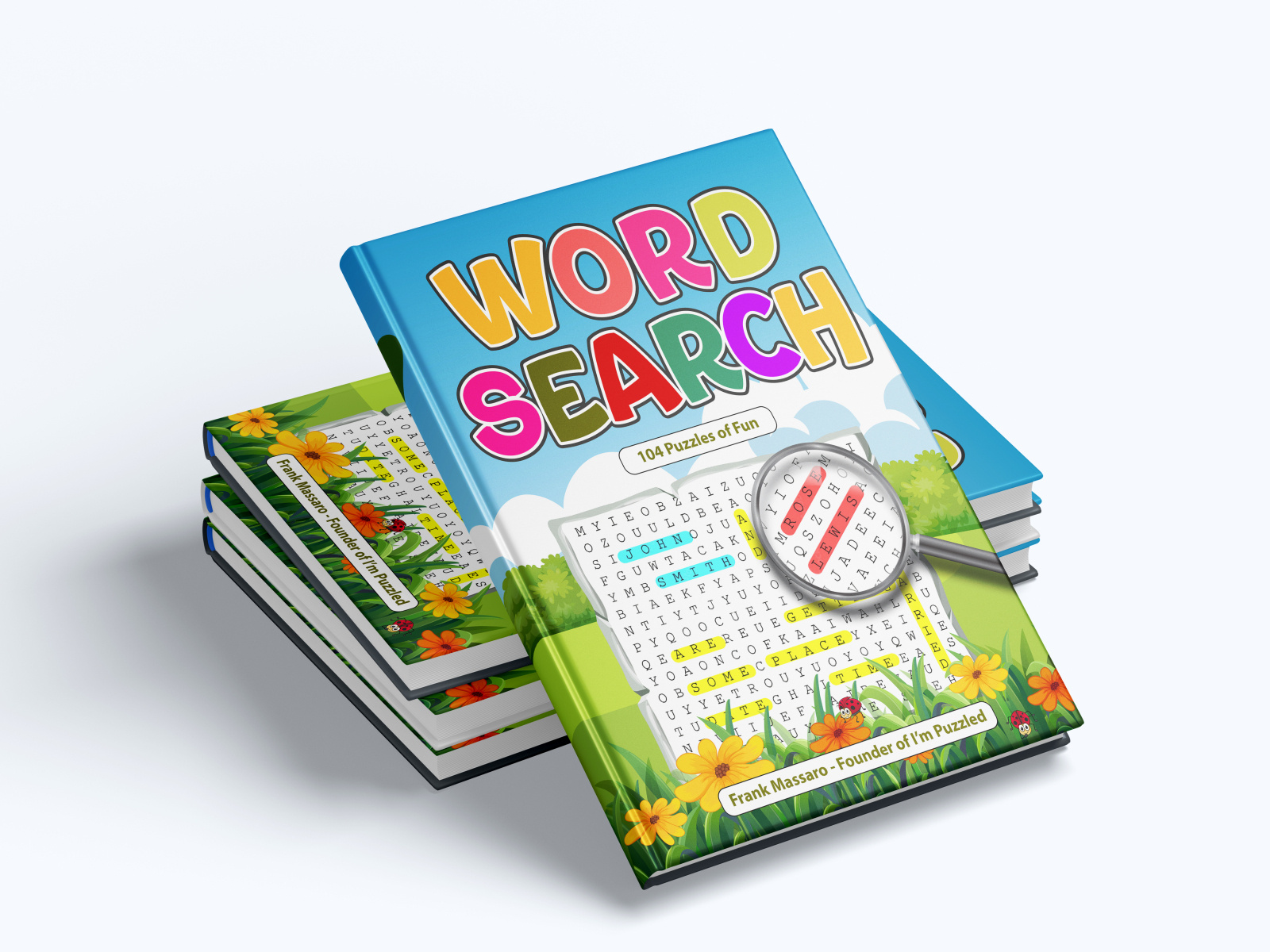 Word Search Book by kdp cover design and interior on Dribbble