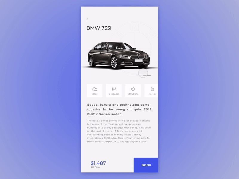 Successful Booking - Rent a car by Denislav Jeliazkov on Dribbble