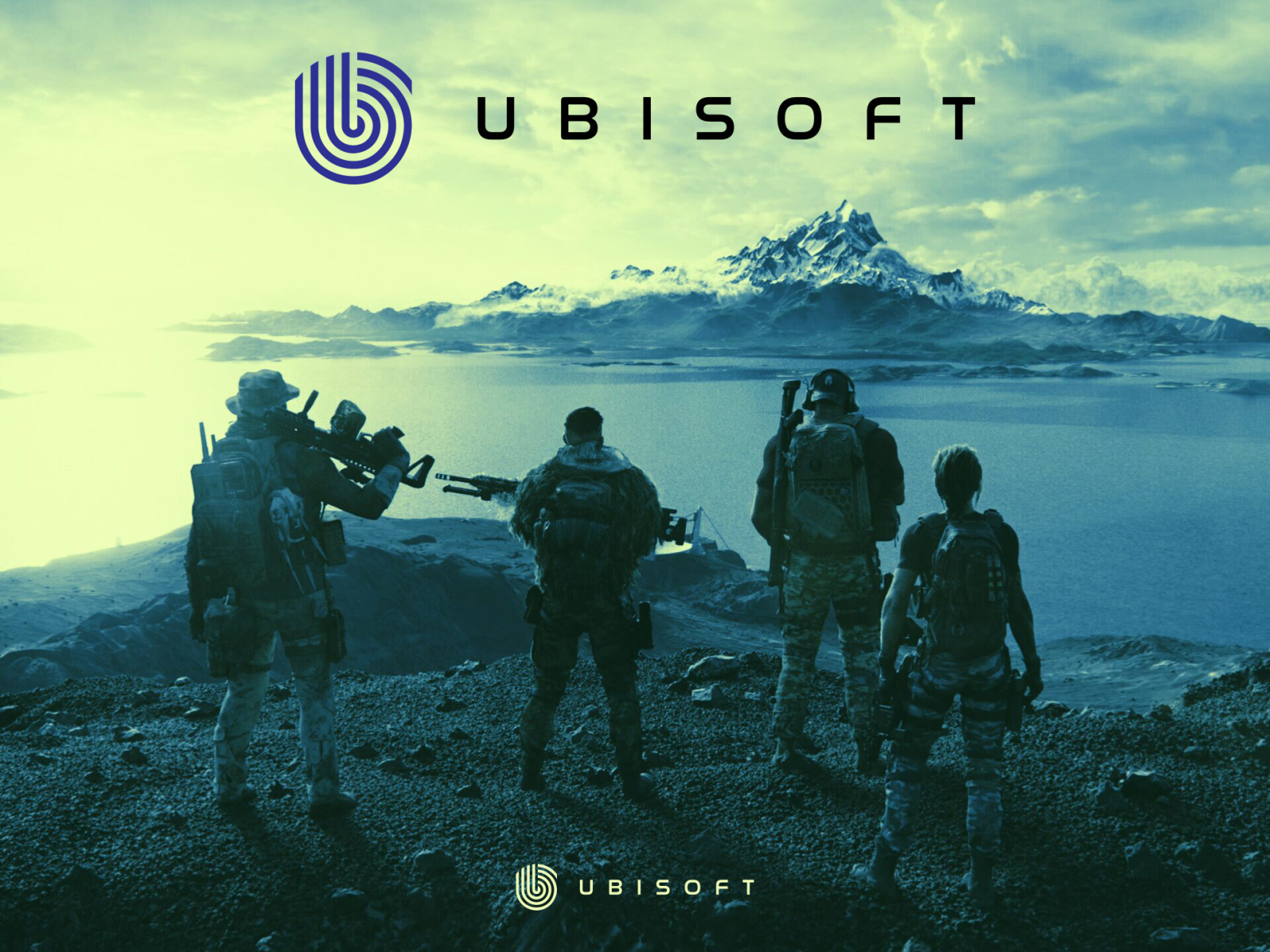 Ubisoft logo redesign by Dávid Orosz on Dribbble
