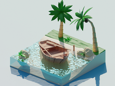 FIRST 3D MODEL by Darya on Dribbble