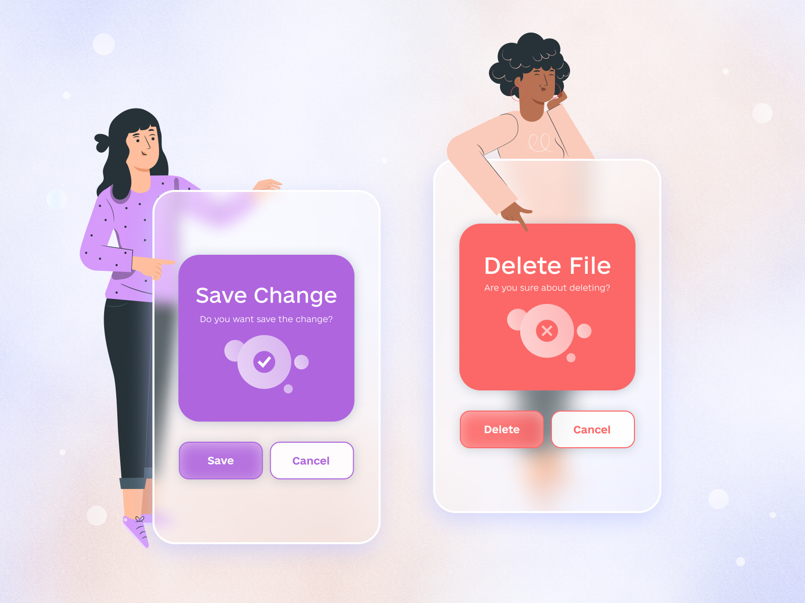 Pop-up / Overlay | Daily UI 016 by Anastasiia on Dribbble