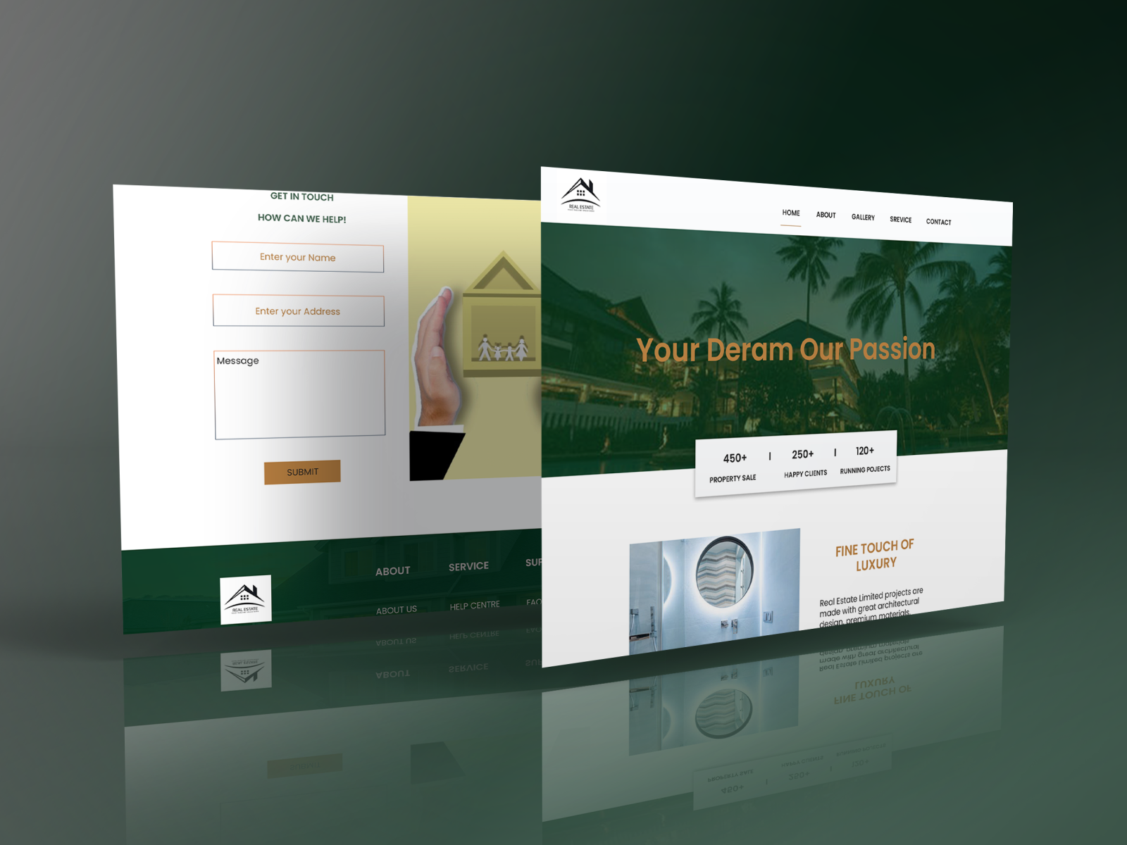 Property UI Landing Page Design by yeasmin nargis on Dribbble