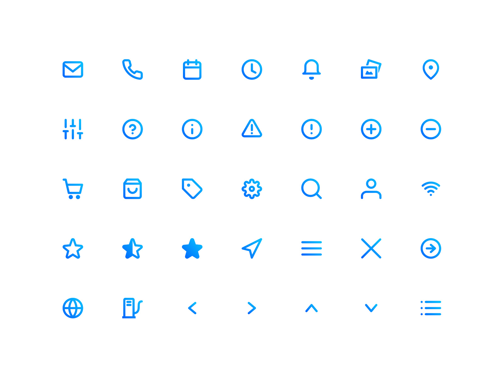 Outline Icon Set 📐 by Tyler Anderson on Dribbble