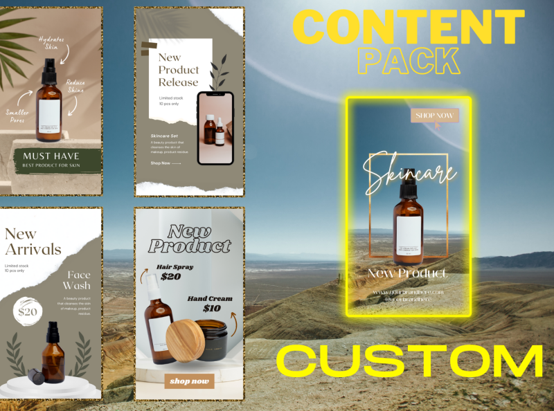 Custom Content Pack by Pruna on Dribbble