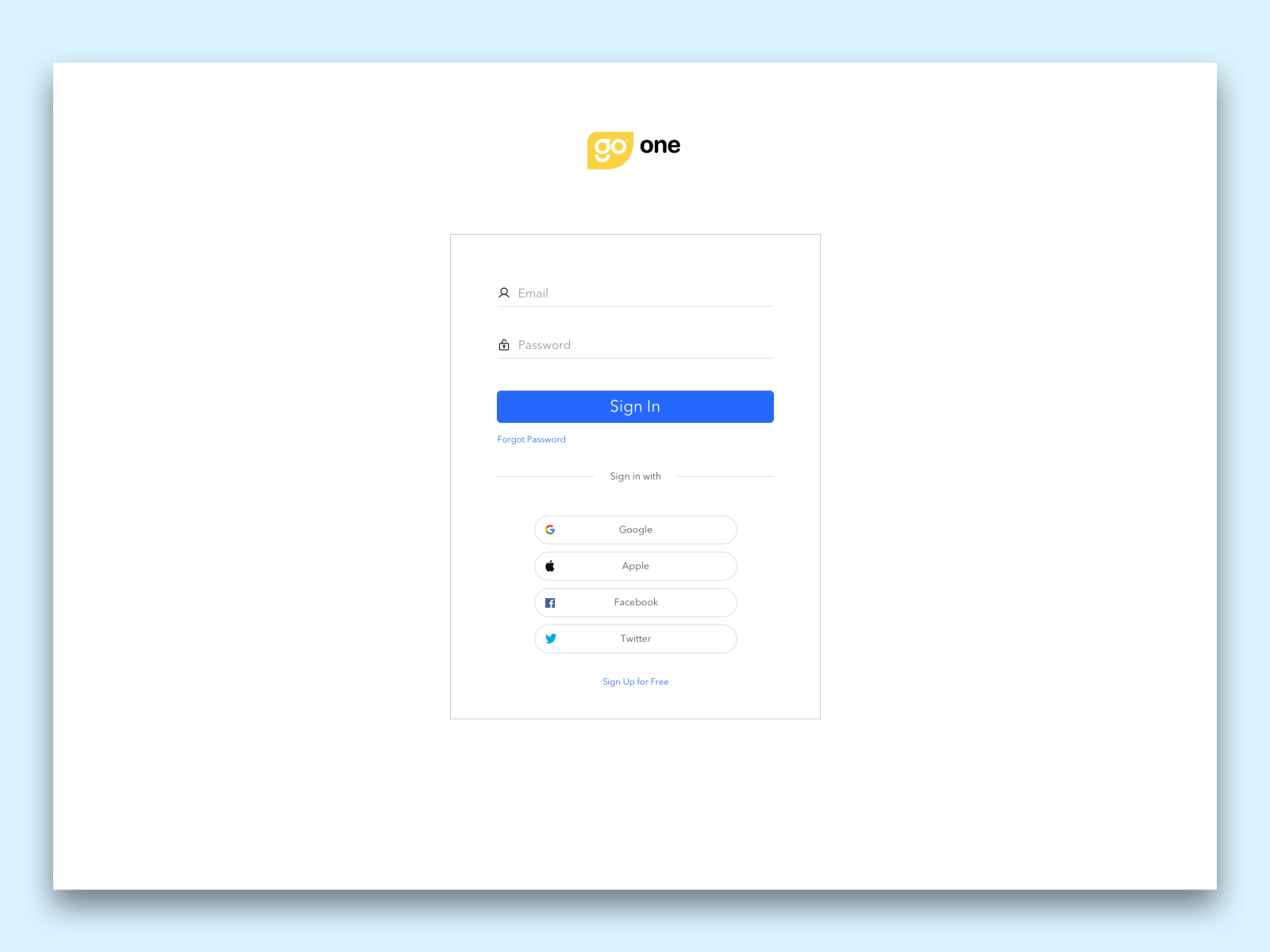 Login page minimalist Design by Gokulraj VM on Dribbble