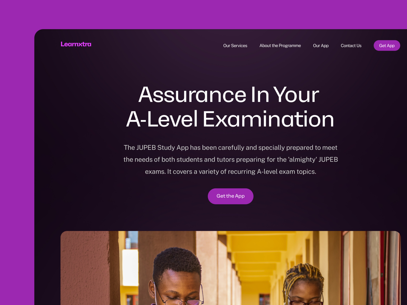 E-learning App Landing Page by Maduabuchi Chibuike on Dribbble