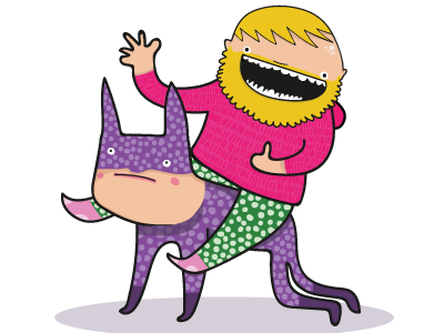 Riding Batman by Jonas Welin on Dribbble