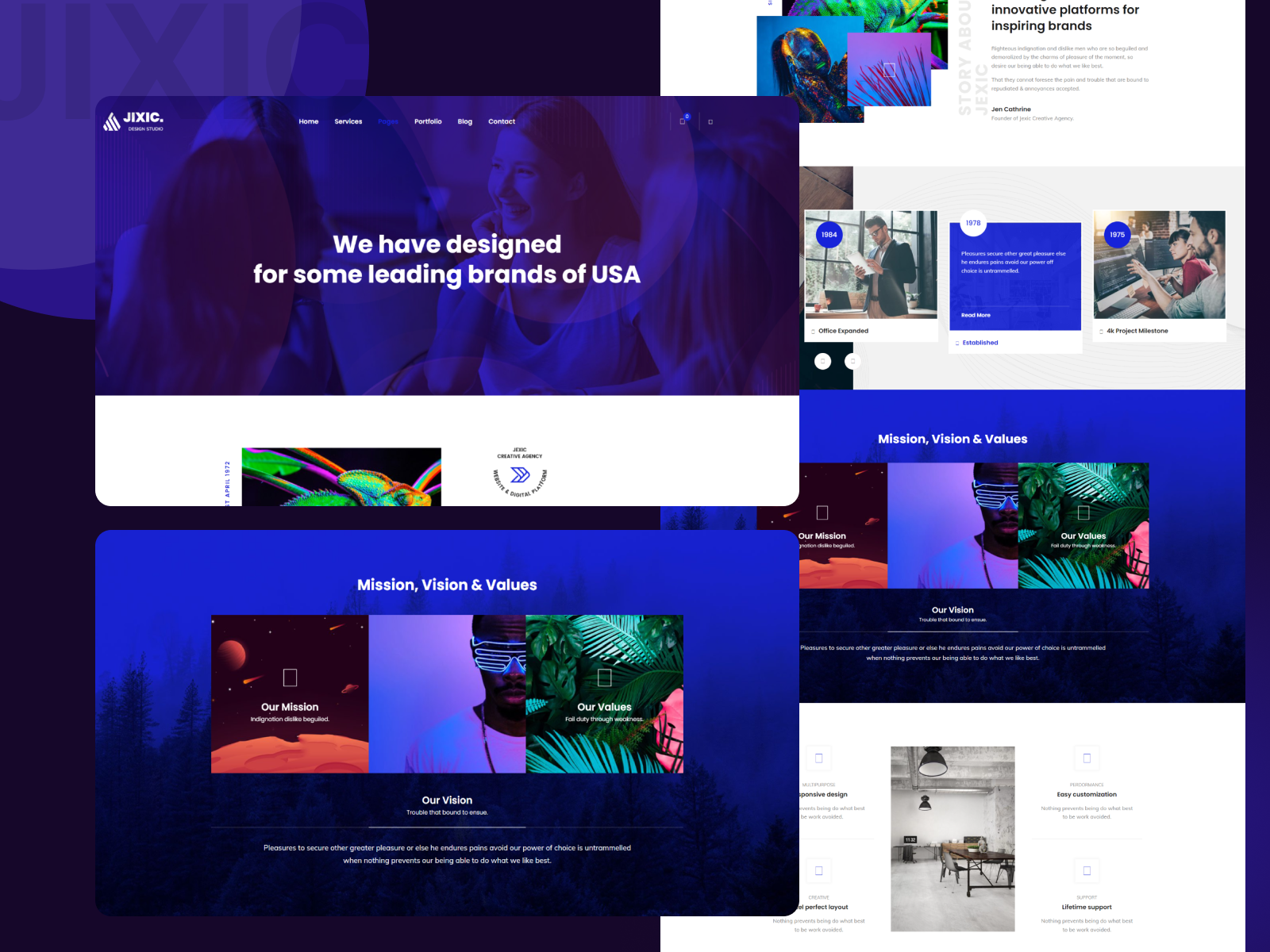 Jixic - Creative Portfolio & Agency WordPress Theme by Md Azizur Rahman ...