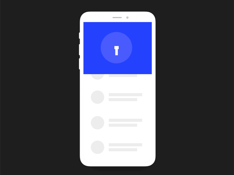 Mobile Torch UI by Raghunath Rajaram on Dribbble